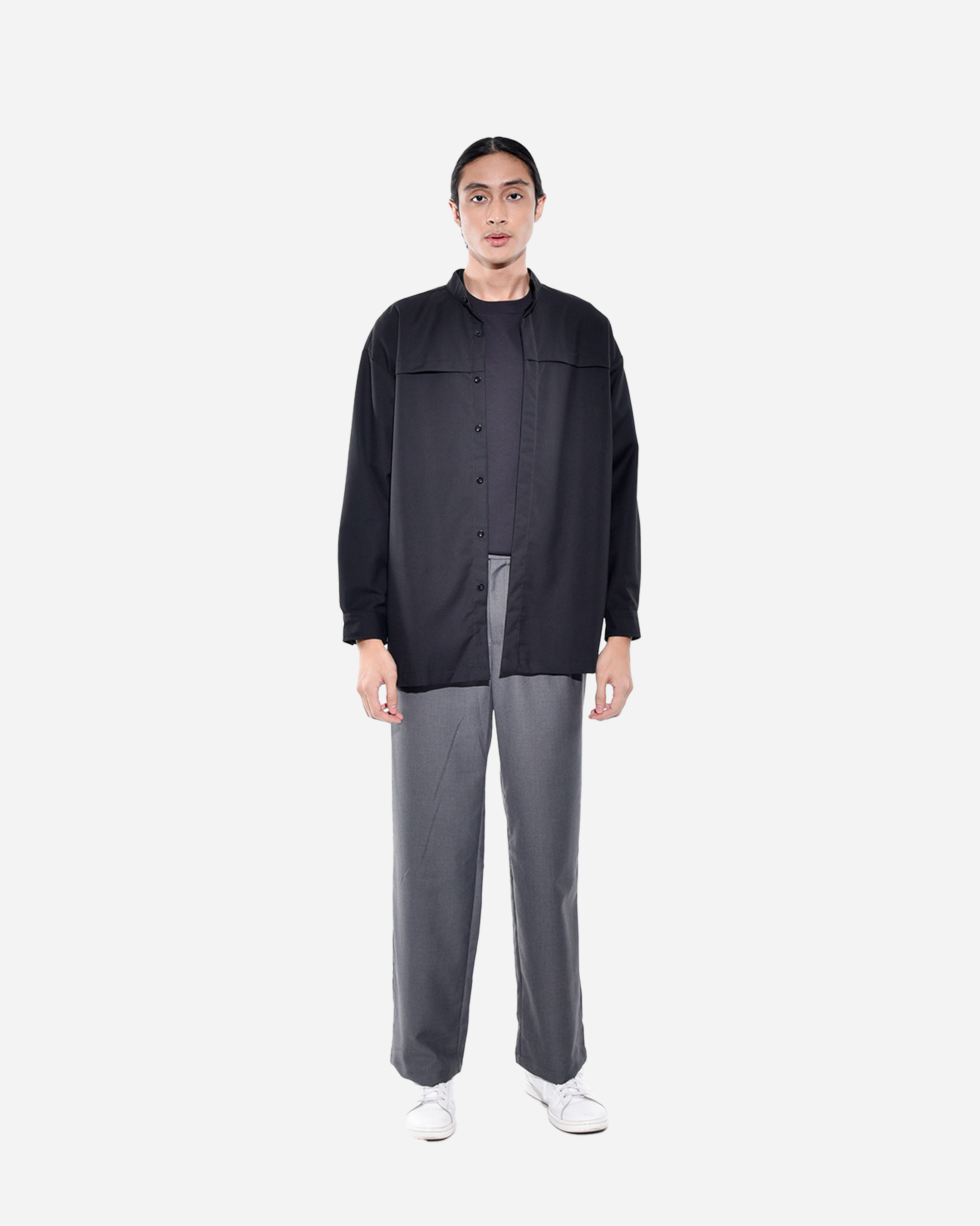 ELIJAH PANTS IN GREY – SHALS